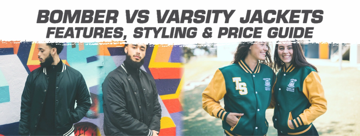 Bomber Jacket vs Varsity Jacket: Best Styles for Aussie Teams